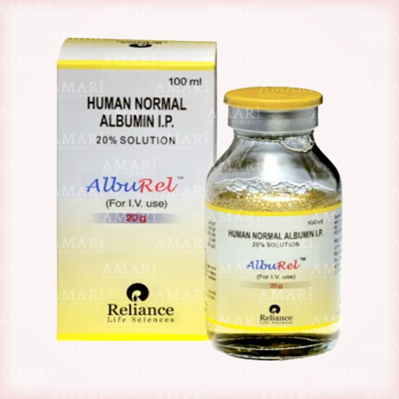 Alburel 20gm Human Normal Albumin IP Injection