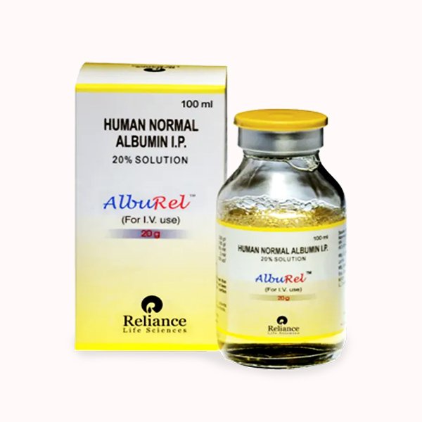 Alburel 20gm Human Normal Albumin IP Injection Alburel 20gm Human Normal Albumin IP Injection