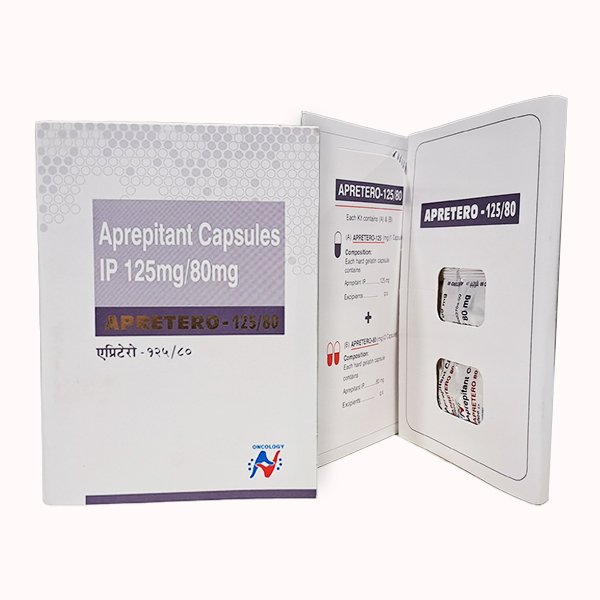 Apretero 125mg/80mg (Aprepitant) Capsule