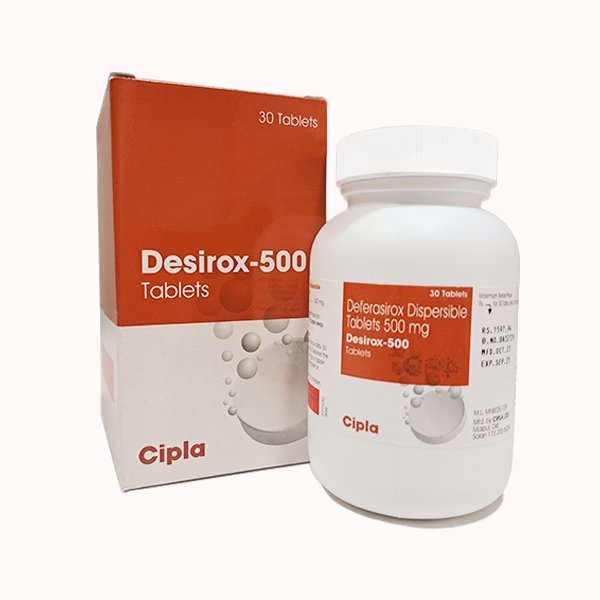 Desirox 500mg (Deferasirox) Tablet