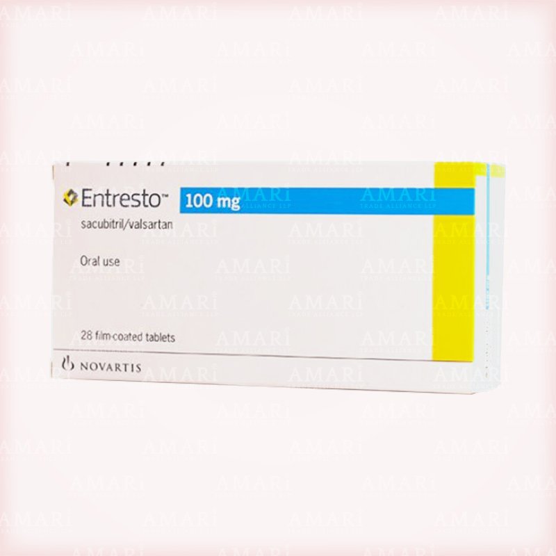Entresto 100mg Sacubitril + Valsartan Tablet