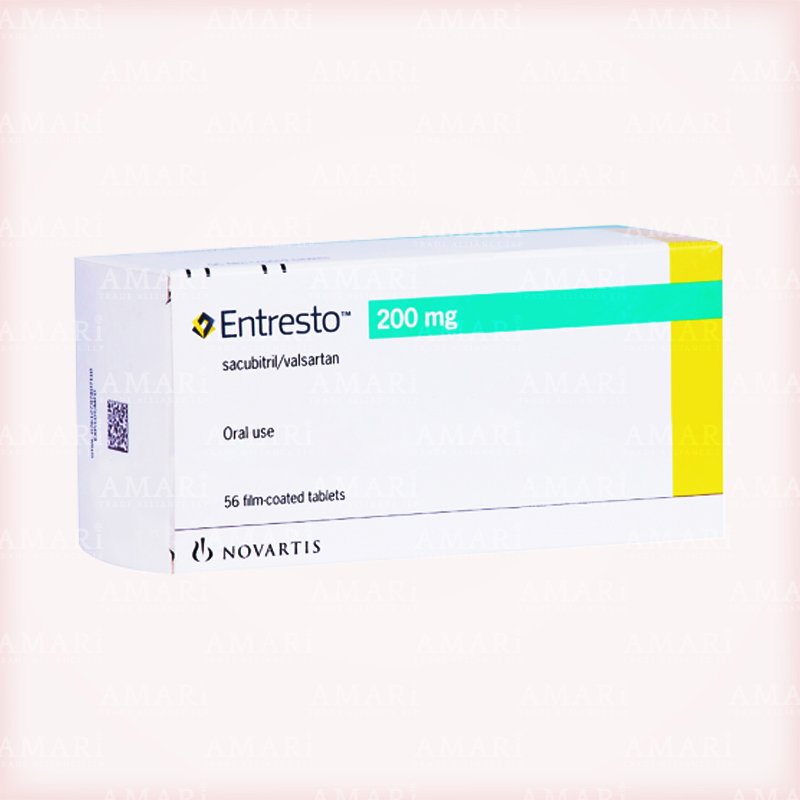 Entresto 200mg Sacubitril + Valsartan Tablet