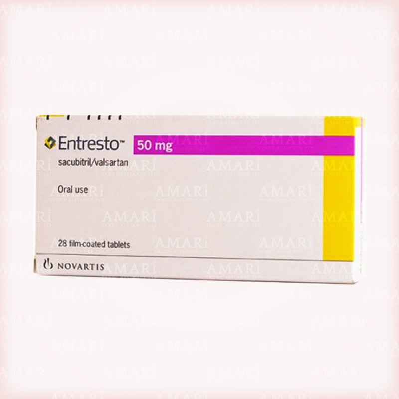 Entresto 50mg Sacubitril + Valsartan Tablet