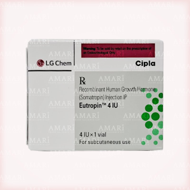 Eutropin 4IU - Recombinant Human Growth Harmone (Somatropin) Injection