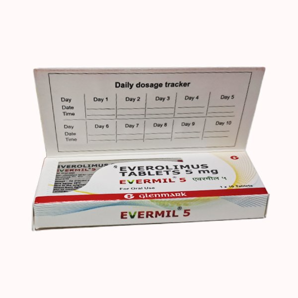 Evermil 5mg (Everolimus) Tablet