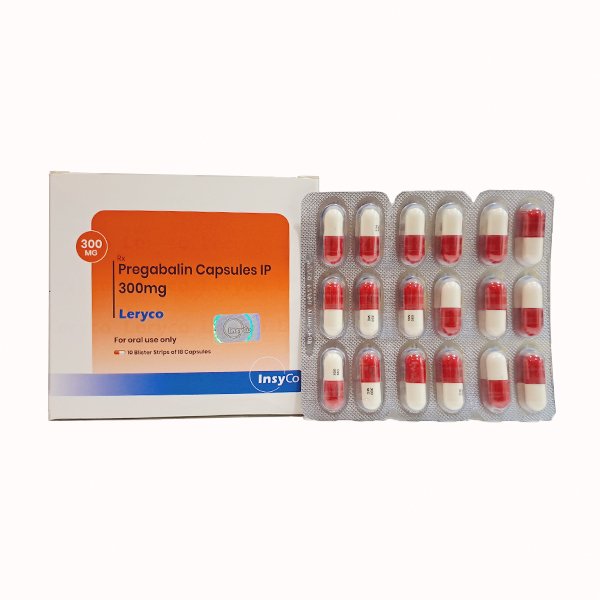Leryco 300mg (Pregabalin) Capsules