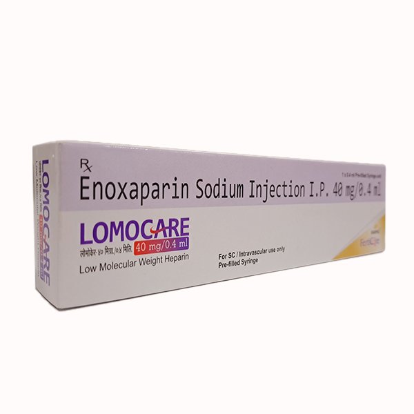 Lomocare 40mg/0.4ml (Enoxaparin Sodium) Injection
