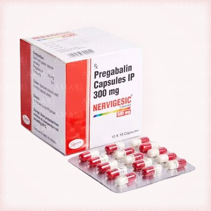Nervigesic 300mg Pregabalin Capsules