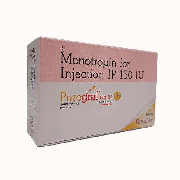 Puregraf 150IU (Highly purified Menotropin) Injection
