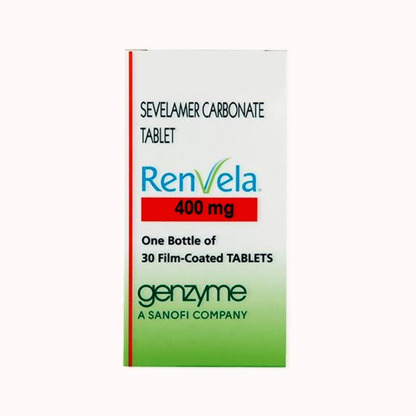Renvela 400mg Sevelamer Carbonate Tablet