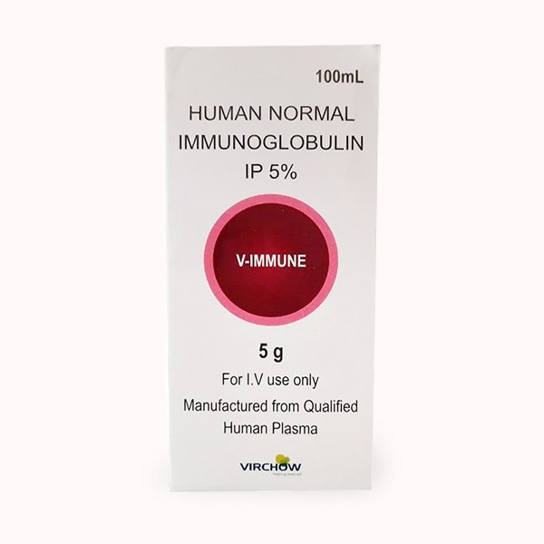 V-Immune 5gm Injection - Human Normal Immunoglobulin