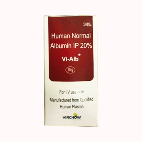 Vi-Alb 10gm Injection - Human Normal Albumin